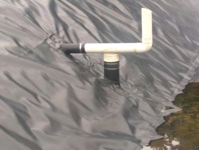 China 2 mm glatte Geomembranen, perfekt für Oxidationsbecken, Septiktanks und Biogasverdauer zu verkaufen