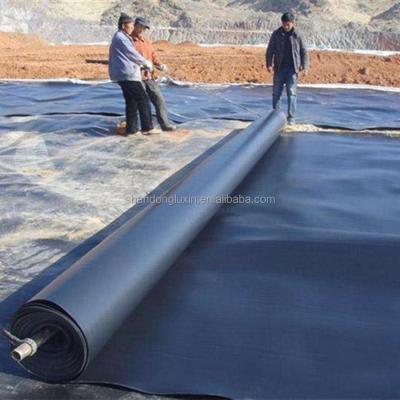 China ASTM GRI-GM13 Geomembrane gefabriceerd HDPE vispoel Liner 1 mm voor kunstmatig meer Te koop