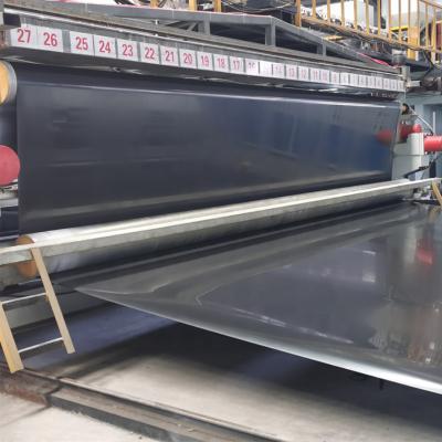 Cina Progettazione grafica Geomembrana liscia HDPE per stagno di pesce 1.5 mm 2 mm per discariche in vendita