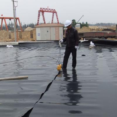 China Industriële ontwerp stijl HDPE geomembraan 0,5 mm 1 mm 1,5 mm 2 mm waterdicht dam vijver Te koop
