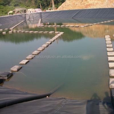 Cina 30 mil 60 mil HDPE Fish Pond Liner per l'acquacoltura Lunghezza 50-200m Venduto direttamente all'aperto in vendita