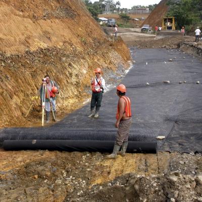 China Buiten HDPE-plaat plastic membraan voor waterreservoir en vissentank in zwarte kleur Te koop