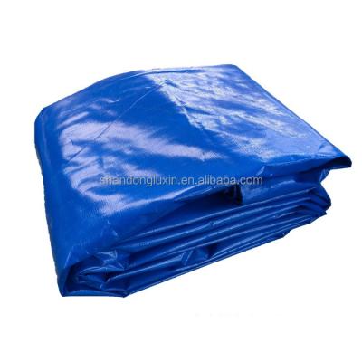 Китай Blue PE Tarpaulin для дождестойной влагостойкой и солнечной ткани продается