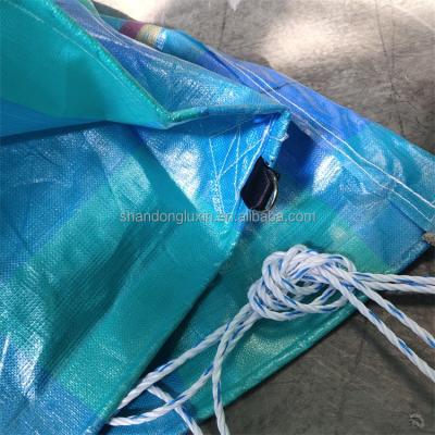 China Waterdichte, zonnebestendige, witte, PE-doekrolletjes met een hoge dichtheid en een afgedrukt patroon Te koop