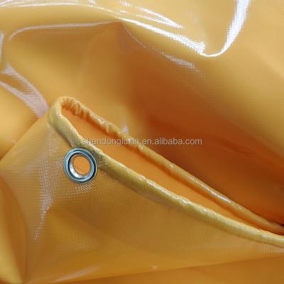China Gecoate PVC-traplijn, vlamvertragend, zware traplijnen voor vrachtwagenbedekkingen en visvijvers Te koop