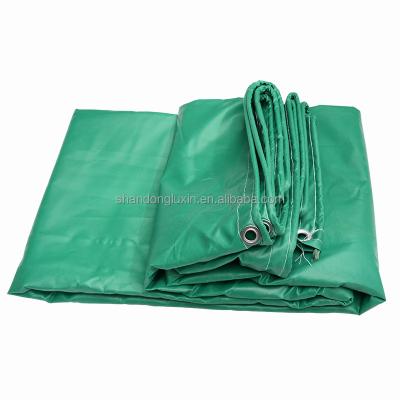 Cina Blu a prova di fuoco a prova d'acqua tela PVC tela taglie e elenco per cantieri in vendita