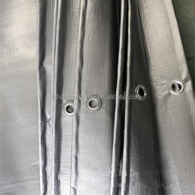 Cina Richiesta del cliente Colore Blu PE Tarpaulin Cover Sheet con impermeabilità e larghezza 2-12m in vendita