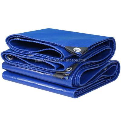 Cina Leggere e resistenti alle lacrime lamiere di bambusa blu argento PE per la protezione esterna in vendita