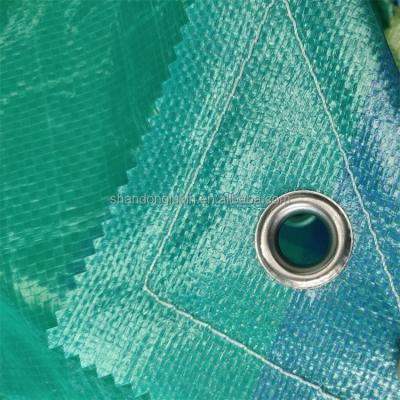 China Folha de lonas de PE azul 100% impermeável para cobertura de telhado leve e tenda exterior à venda