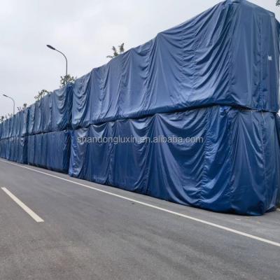 Cina Copertura di carico del camion PE rivestito di telaio impermeabile pesante con occhiali in stile plaid in vendita