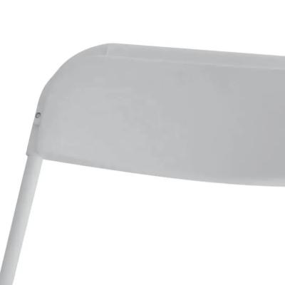 Chine 81*42*39cm Ventilateur lourd dos Blanc Chaise pliante en plastique pour les applications d'atelier à vendre
