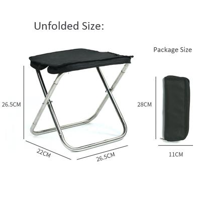 Cina Strutture per il tempo libero Sedie da picnic all'aria aperta con borsa portatile pieghevole di alluminio in vendita