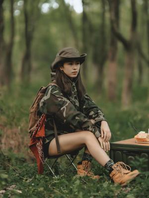 Cina Strutture per il tempo libero Sedie da picnic all'aria aperta con borsa portatile pieghevole di alluminio in vendita