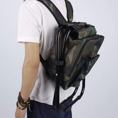 Cina 3 in 1 Portable Folding Cooler Backpack Strutture ricreative per sedia da spiaggia e campeggio in vendita