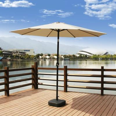 Cina Ocio stile moderno ombrello da spiaggia in acciaio con manubrio a mano e tessuto impermeabile in vendita