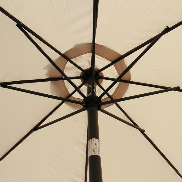 Quality Stable Structure Commercial Outdoor Umbrella with Tilt and Customizable Color for sale