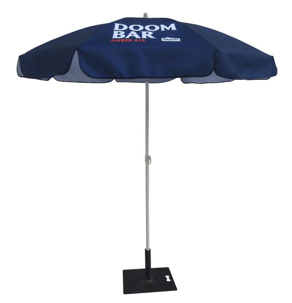 Quality Sunshade Beach Picnic Straight Umbrella with Push Open Lift System and Custom for sale