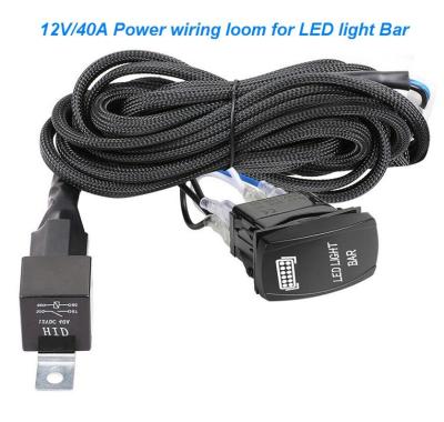 China Wiring Loom for LED light bar 72W/120W/180W/240W/360W for sale