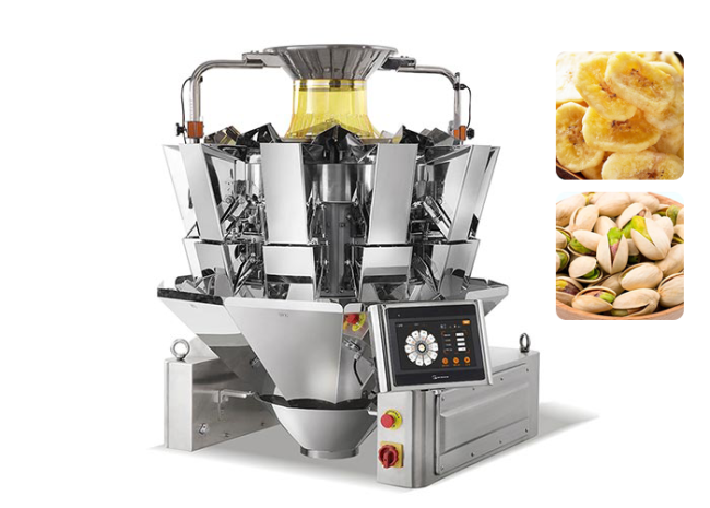 10 heads scale weigher for automatic pouch packaging machine