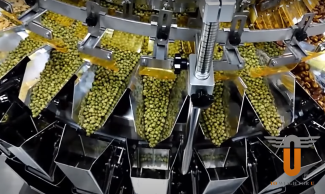 Multihead Weigher technical diagram