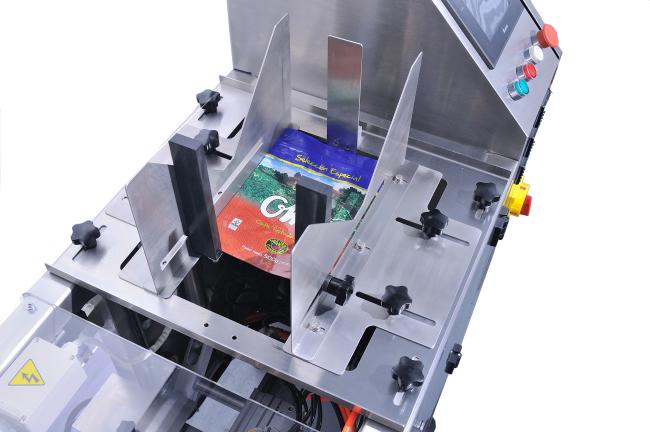 Mini Doypack machine detailed view 2