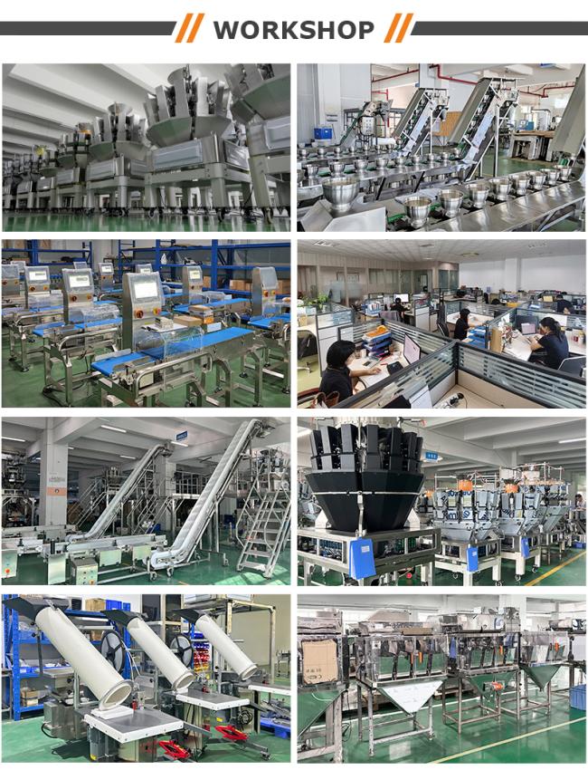 Finished product packaging samples