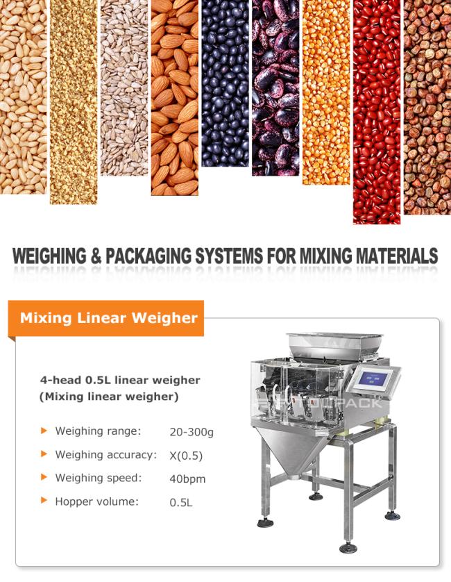 Mixed Dried Fruit Packing Machine front view