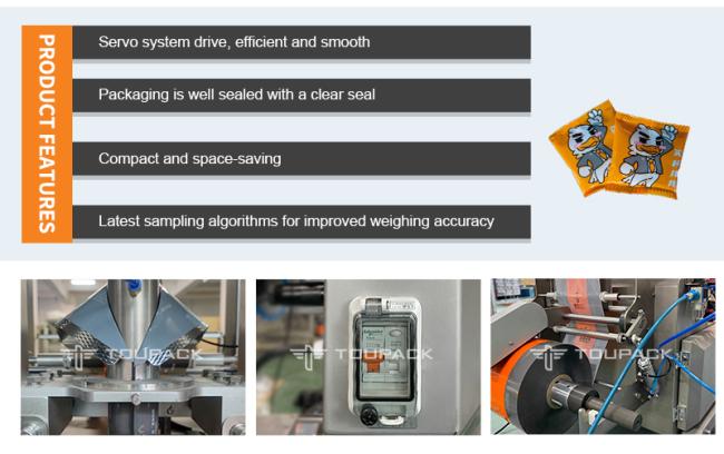Multihead weigher packing machine control panel