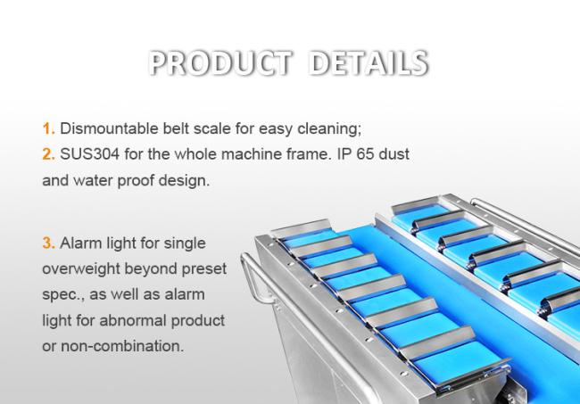 12 Belt 160 Combination Weigher in operation