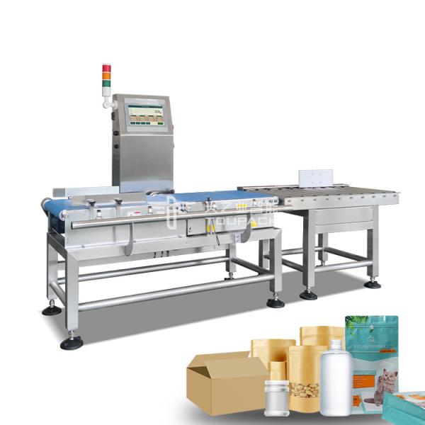 Vervoerder Checkweigher Weegschaal Leverancier Check Weigher Machine Prijs Digitale Gewichtscontrole
