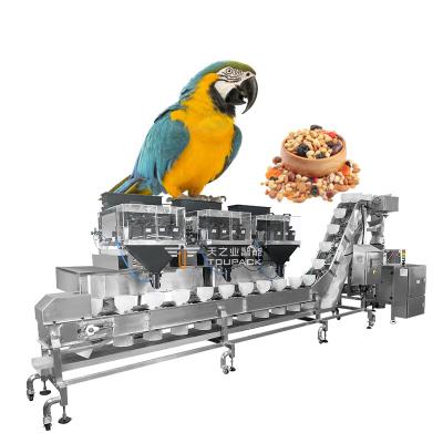 Cina Macchina automatica per l' imballaggio di alimenti per pappagalli Multihead Pesante 10g-1000g in vendita