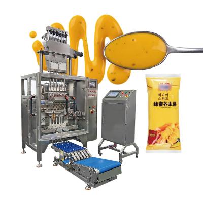 China Multi Lane Liquid Sachet Packaging Machine 2-16 Lanes 55 BPM for sale