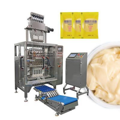 China Multi-Lane Liquid Sachet Packaging Machine 2-16 Columns 55 BPM for sale