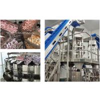 China Automatic Package 4 in 1 Dried Fruit Packaging Machine Nuts Cashew Nuts Snack Packing Machine Coated Peanut Packaging Machine for sale