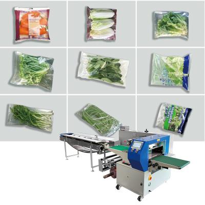 China Automatic Vegetables/Fresh Fruit Pillow Bag Packing Machinery for sale