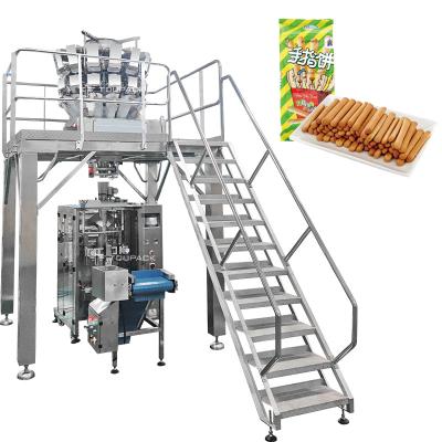 China Fully Auto Multihead Weigher Packing Machine with 10" Color Touch Screen and 1 Year Warranty for sale