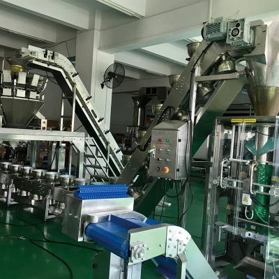 China High-accuracy Automatic Multihead Weigher Packing Machine with 220V Power and 1 Year Warranty for sale