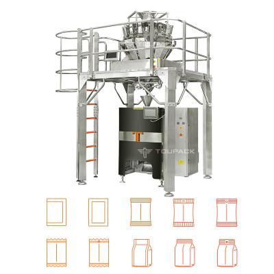 China High-accuracy Automatic Multihead Weigher Packing Machine with 220V Power and 1 Year Warranty for sale