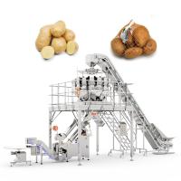 China Continuous Mesh Bag Packaging Machine Automatic Fast Packaging Corn Seafood Bacon Onion Mesh Bag Sealing Machine for sale