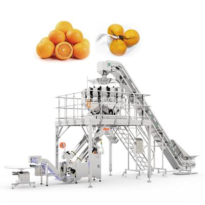 China High Speed Full-automatic Stainless Steel 304/316 Mesh Bag Baler for Fruit and Vegetables with 25-40 BPM Packaging Speed for sale