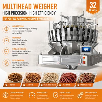 China Custom Pet Food Packaging Machinery | Gentle Packing for Freeze-Dried Pet Treats, Dry Kibble & Retort Wet Pet Food Pouches for sale