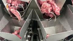 多機能自動ソーセージ 鶏肉 羊肉 牛肉 魚皿 梱包機 食品 肉袋 熱形容袋 梱包機