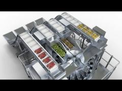 自動包装4 in 1 ドライフルーツ包装機 ナッツ カシューナッツ スナック包装機 コーティングピーナッツ包装機