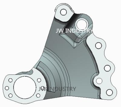 China Forklift Bracket/ Forklift stents support 00B ductile iron casting construcution machinery parts for sale
