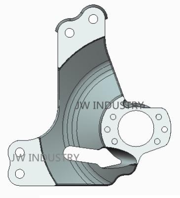 China Forklift Bracket/ Forklift stents support B40A ductile iron casting construcution machinery parts for sale
