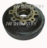 China Brake drum/arbor wheel hub for TOYOTA style forklift ductile iron casting parts for sale