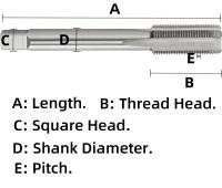 China High Precision HSS Threading Taps Forming Tap for CNC Machining for sale