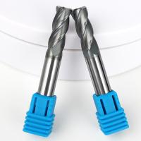 China Universal Corner Radius Milling Cutter , HRC45 Solid Carbide Milling Bits For CNC for sale