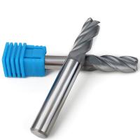 China Universal Corner Radius Milling Cutter , HRC45 Solid Carbide Milling Bits For CNC for sale