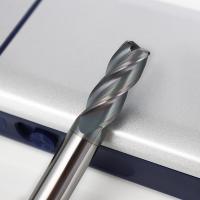 China Universal Corner Radius Milling Cutter , HRC45 Solid Carbide Milling Bits For CNC for sale